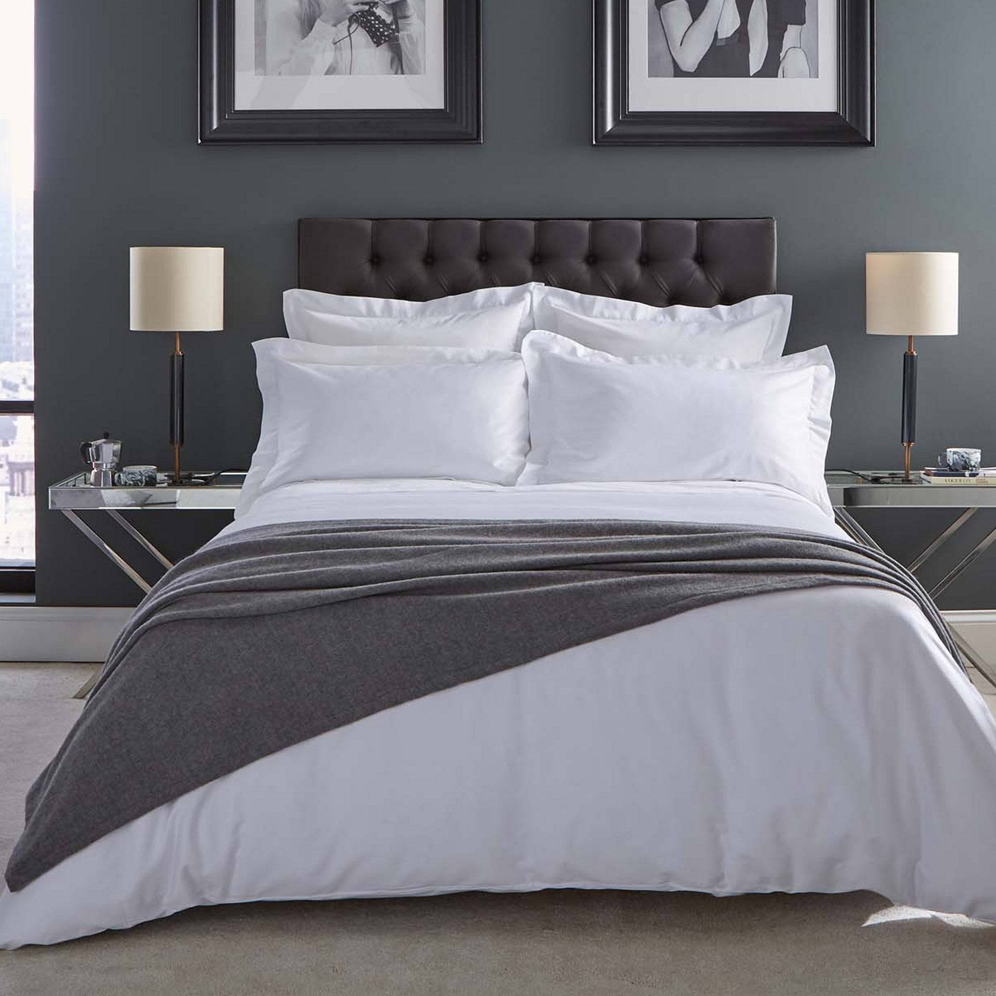 Princeton Supersoft Plain Merino Lambswool Throw – The Fine Cotton Company